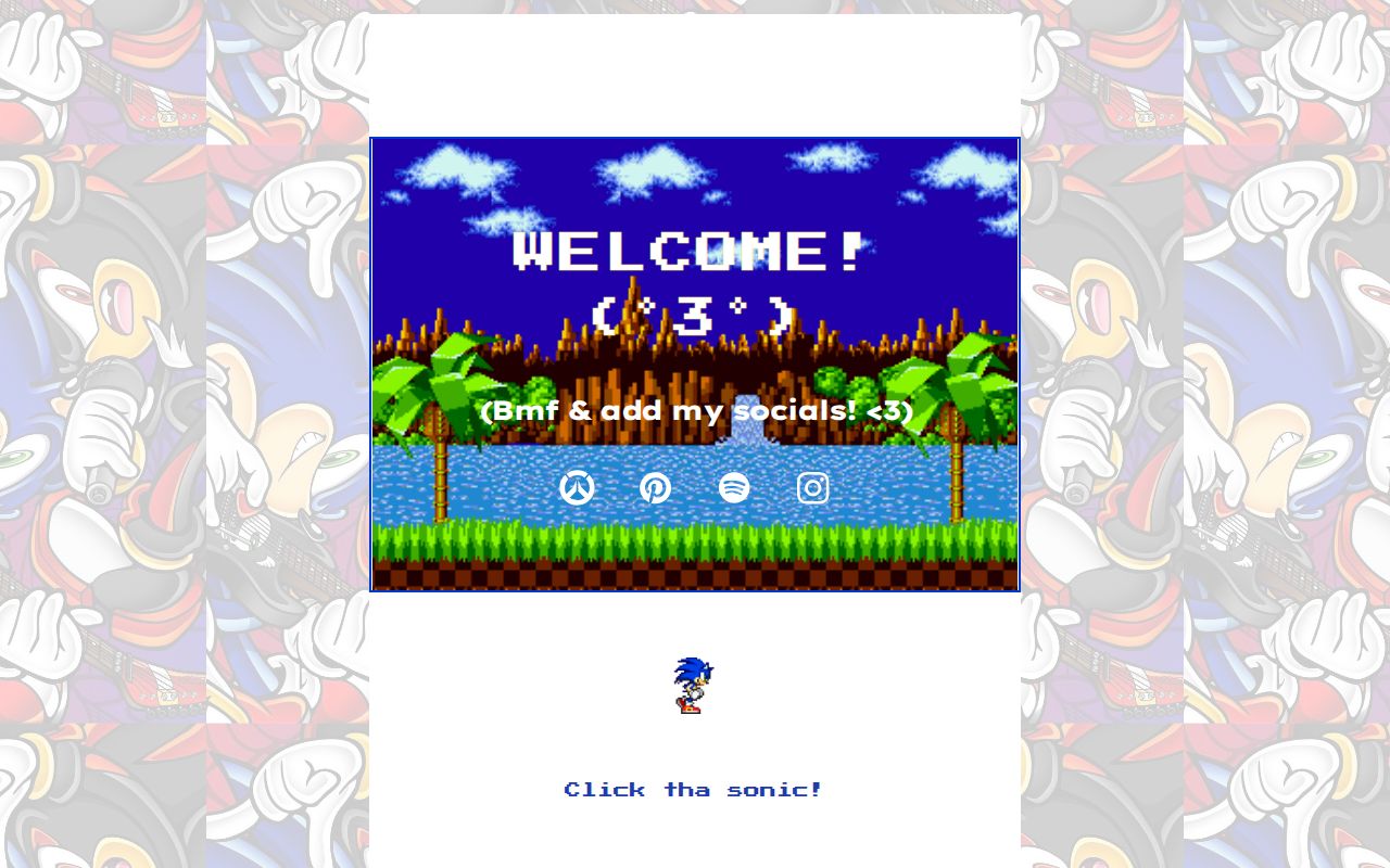 Sonic Carrd